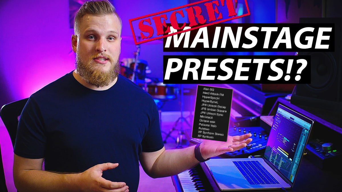 MainStage Tutorial - Ultimate Guide to MainStage's Factory Preset Libr – Sunday Sounds