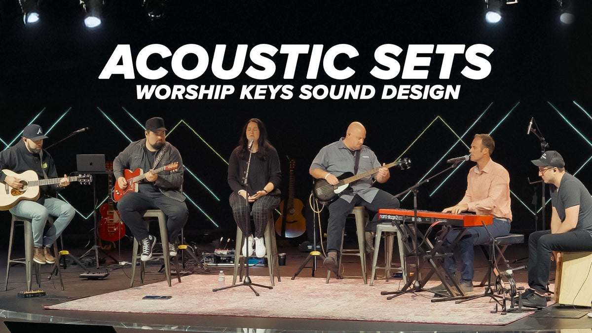 Worship Keys in an Acoustic Set: What Actually Works – Sunday Sounds
