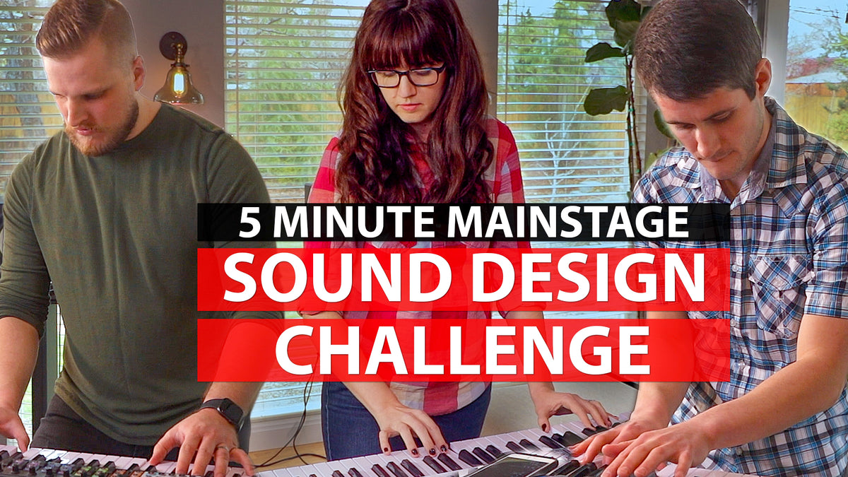 Create a MainStage Worship Patch in 5 Minutes Challenge - Sunday Sound ...