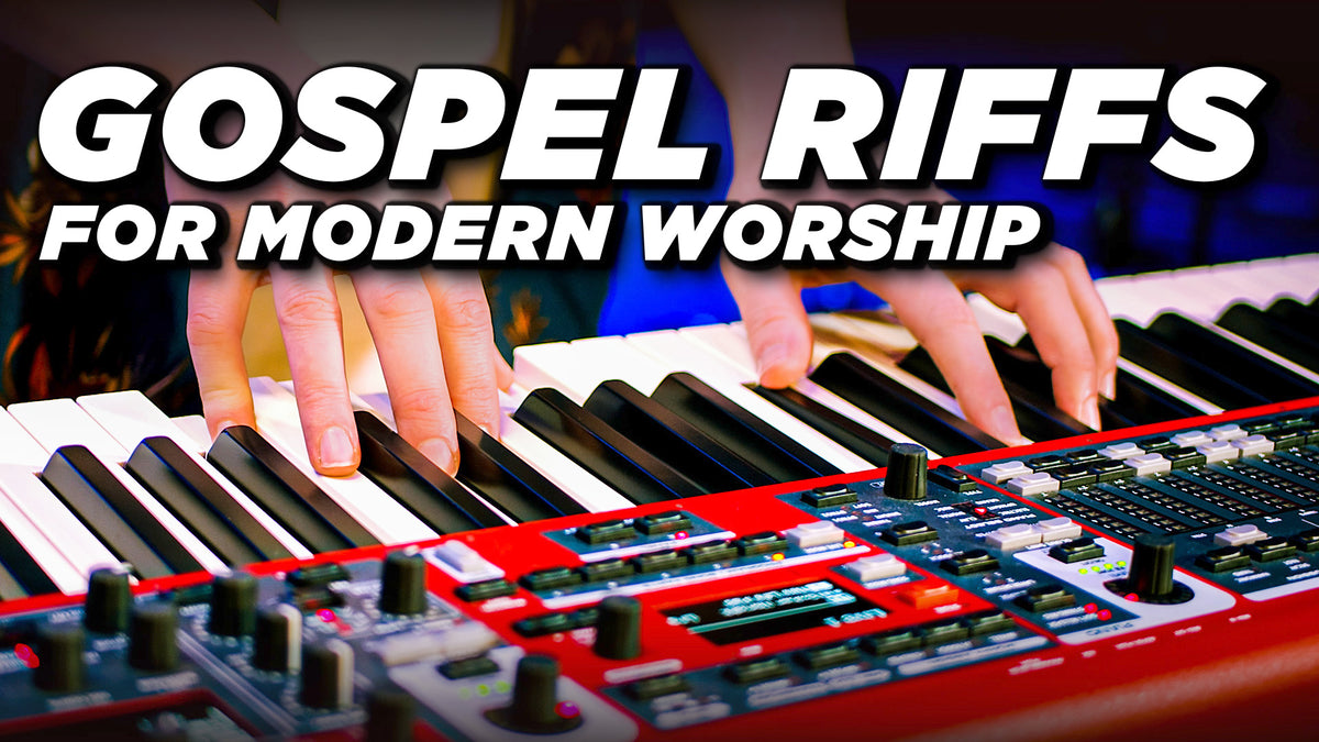 Learn how to Play Gospel Riffs in Contemporary Worship Music - Piano L ...