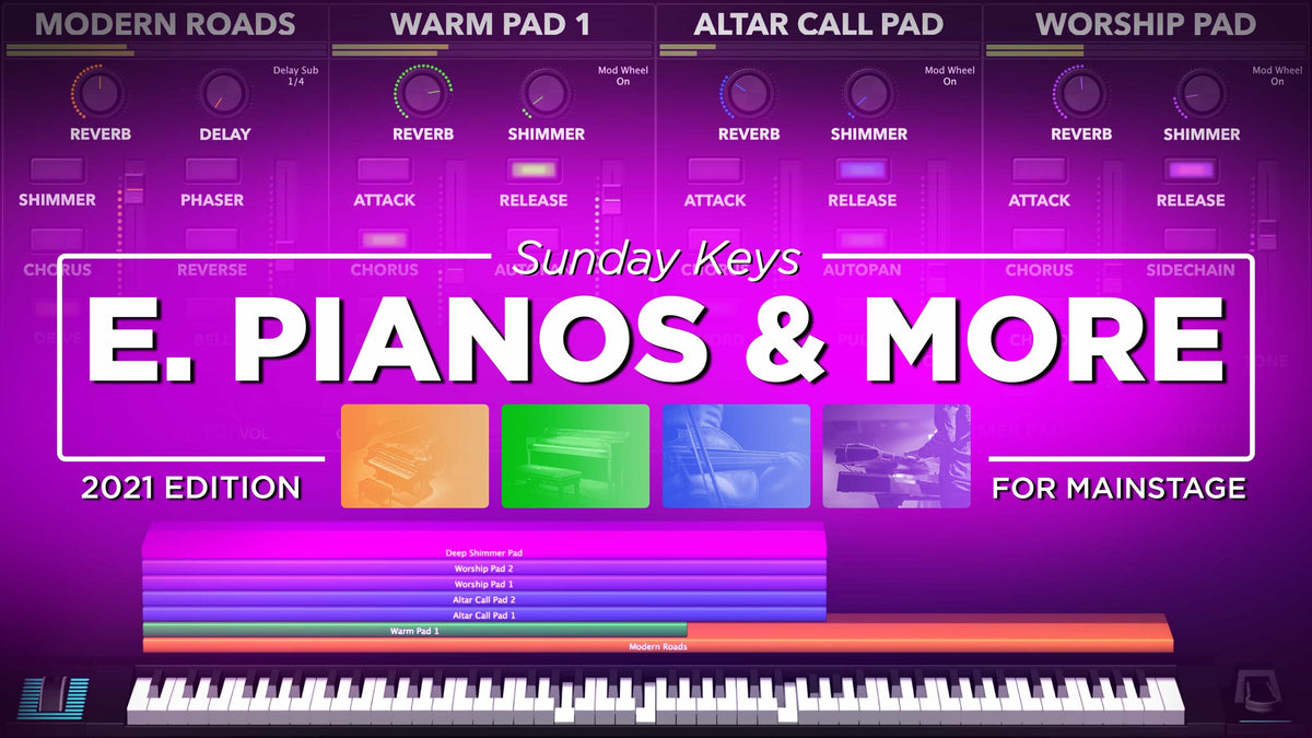 Sunday Keys for MainStage 2021 - EPs, Soundbeds and more – Sunday Sounds