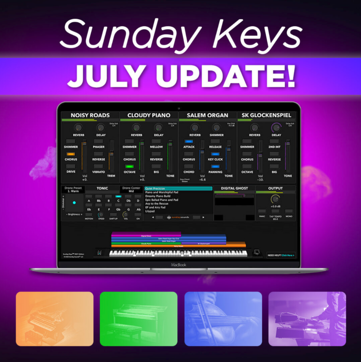Sunday Keys July Update is Here! – Sunday Sounds