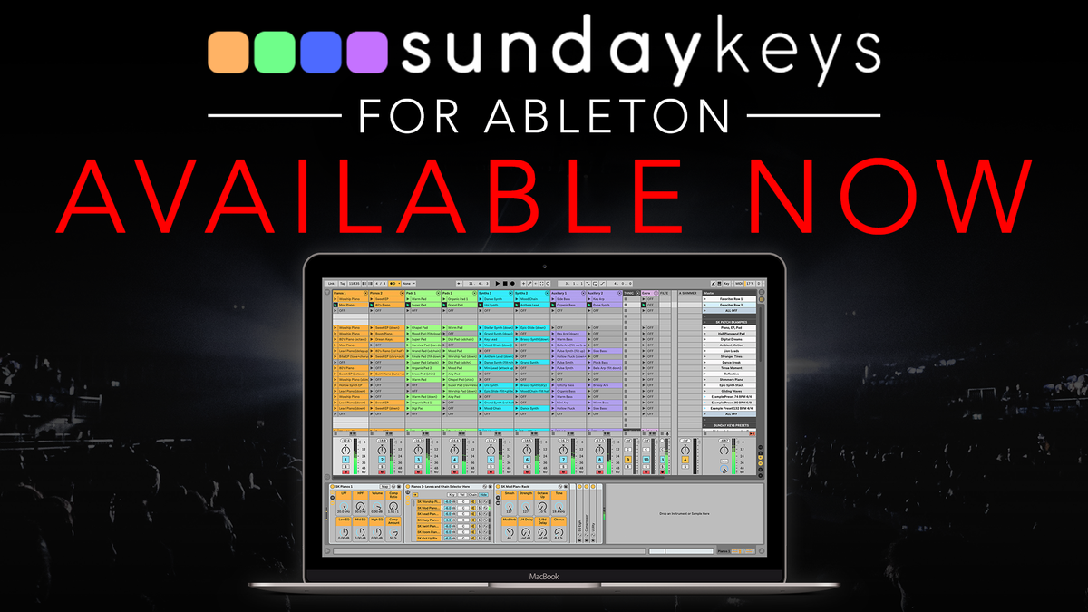 Sunday Keys for Ableton Live Is Here! – Sunday Sounds