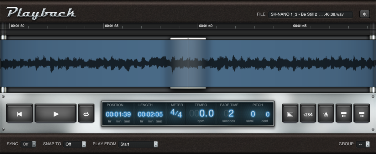 MainStage's Playback Plugin – Sunday Sounds