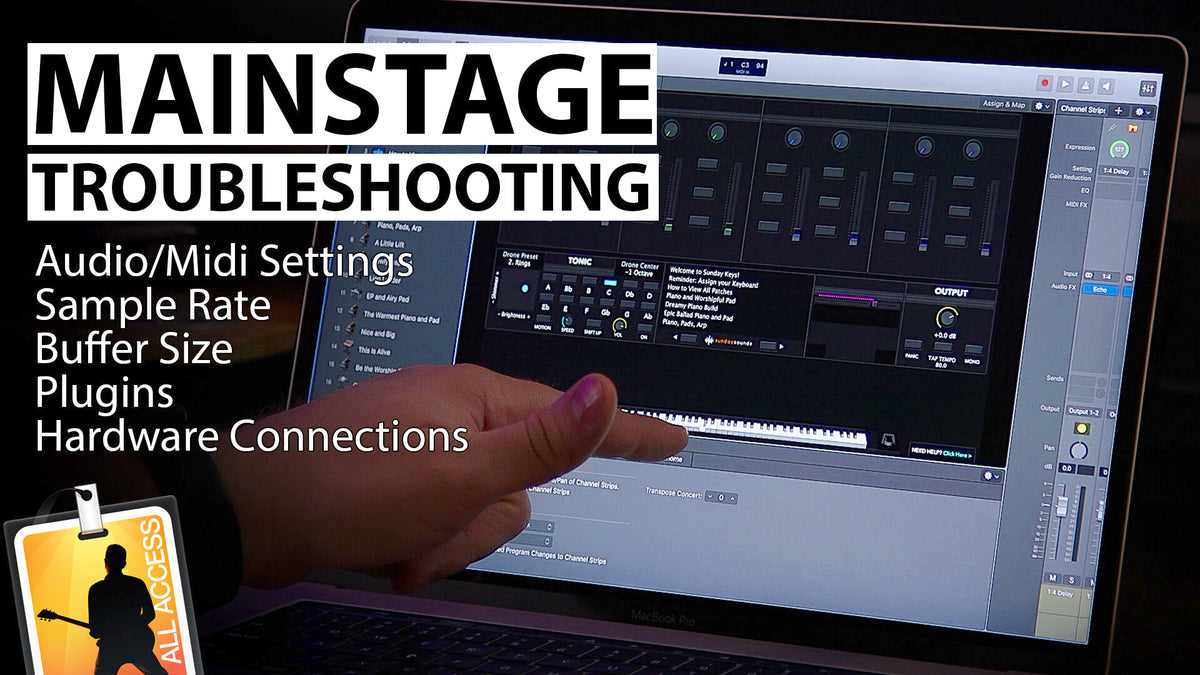 Troubleshoot MainStage Keys Rig Problems - What to do when MainStage S – Sunday Sounds