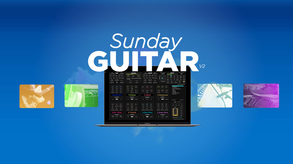 Sunday Guitar Version 2 - Next Level Tone and Control! – Sunday Sounds