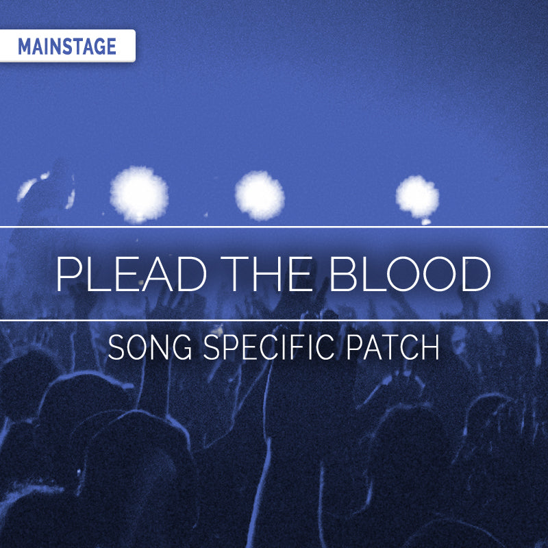 Plead The Blood Song Specific Patch – Sunday Sounds
